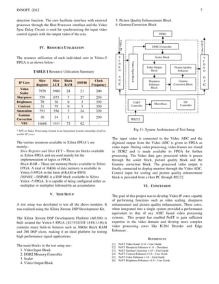 Real Time Video Processing in FPGA | PDF