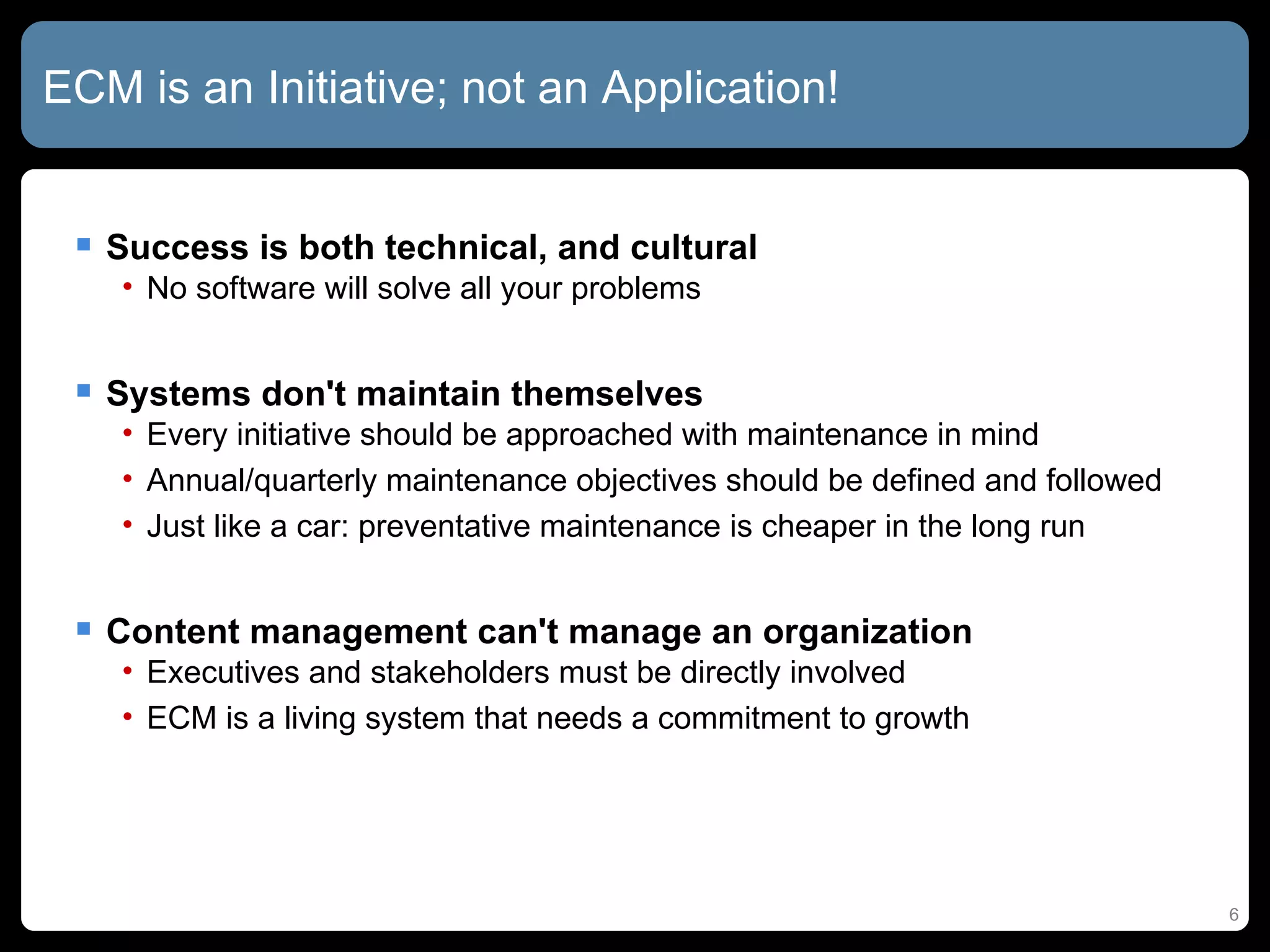 Real World Examples of Succesful Enterprise Content Management ...