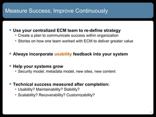 Real World Examples of Succesful Enterprise Content Management ...
