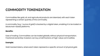 Types of Real - World Asset Tokenization | PDF