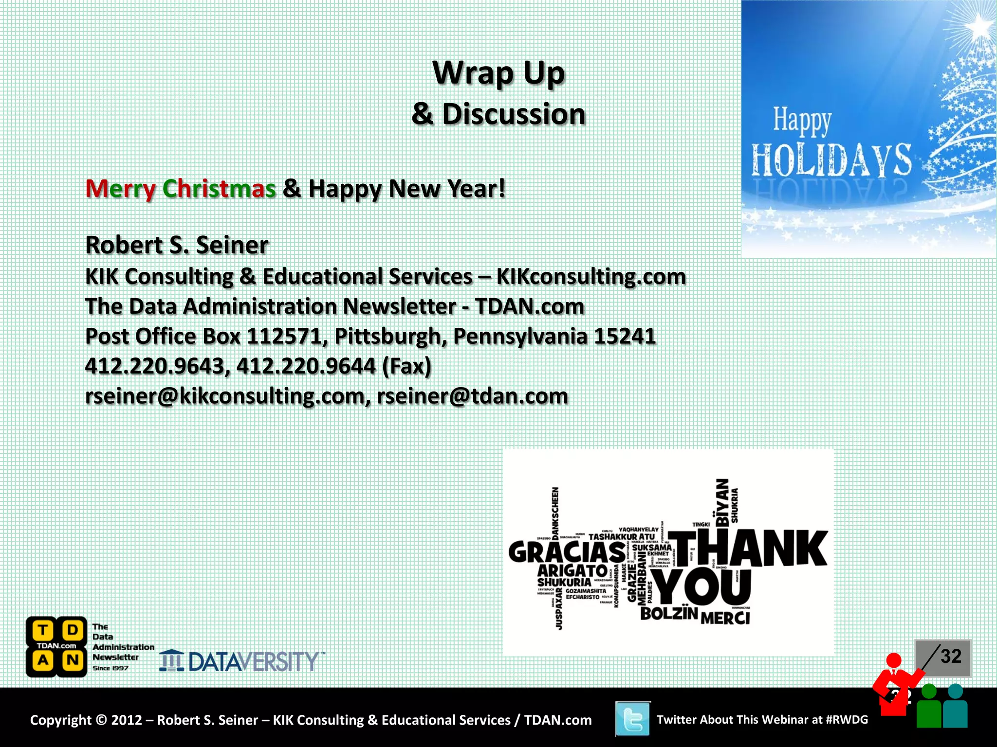 Real-World Data Governance - Tools of Data Governance - Purchased and ...