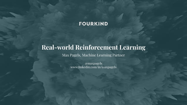 Real World Reinforcement Learning Ppt