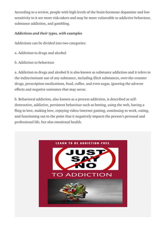 12 proven ways on how to stop addictions | PDF