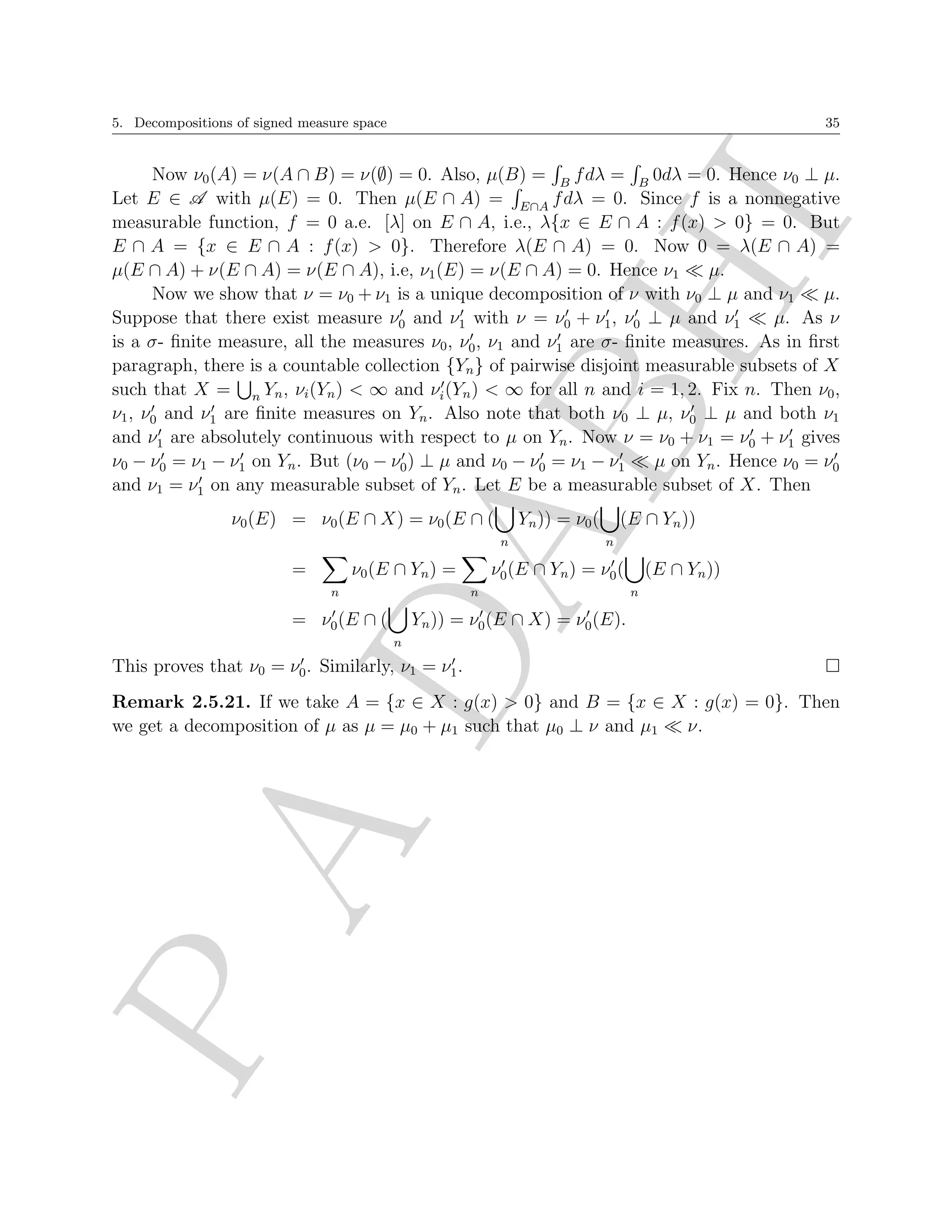 Real Analysis II (Measure Theory) Notes | PDF | Physics | Science
