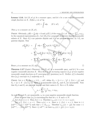 Real Analysis II (Measure Theory) Notes | PDF
