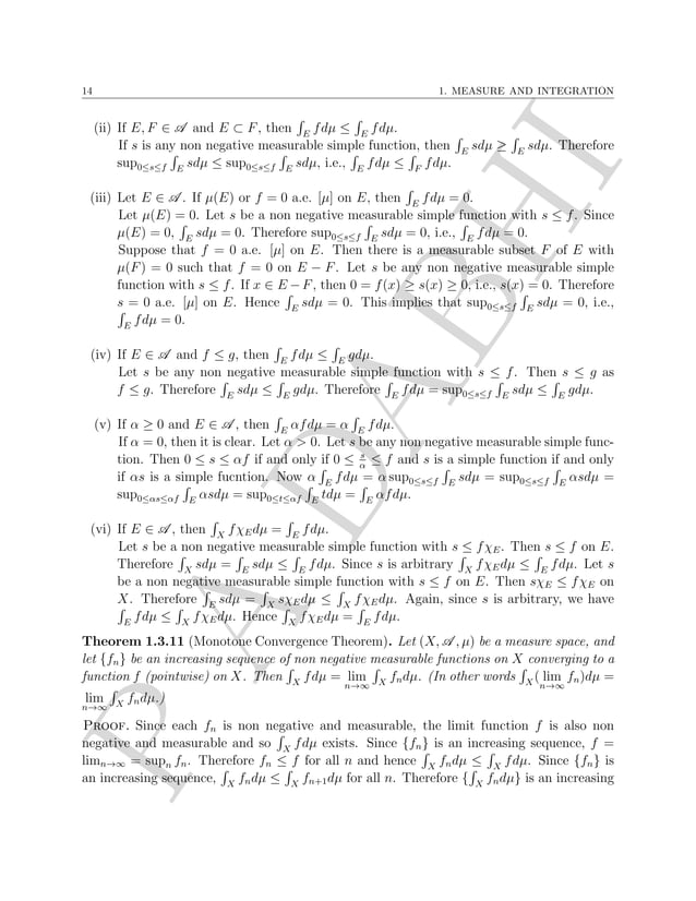 Real Analysis II (Measure Theory) Notes | PDF | Physics | Science