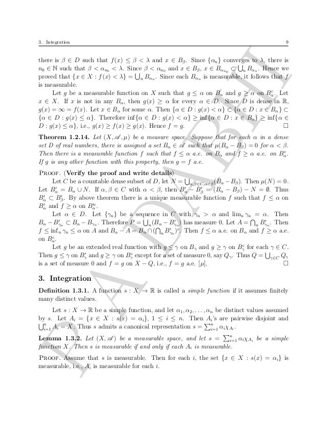 Real Analysis Ii Measure Theory Notes