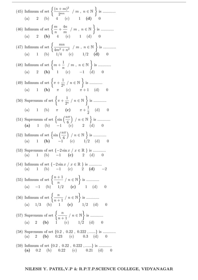Real analysis mcqs for Masters Entrance in Mathematics.pdf
