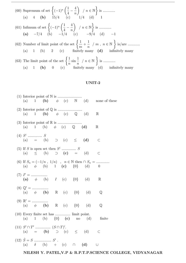 Real analysis mcqs for Masters Entrance in Mathematics.pdf