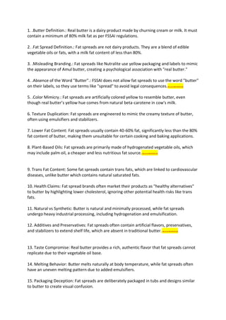 Real and Fake Butter(But legal by FSSAI).pdf