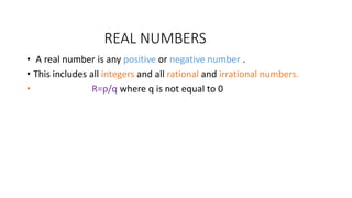 Real basic define arivu | PPT