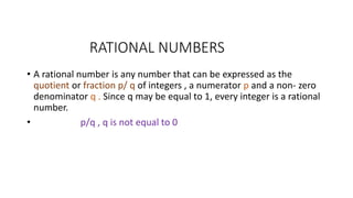 Real basic define arivu | PPT