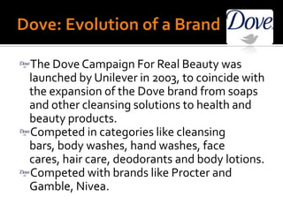 Real beauty campaign | PPTX