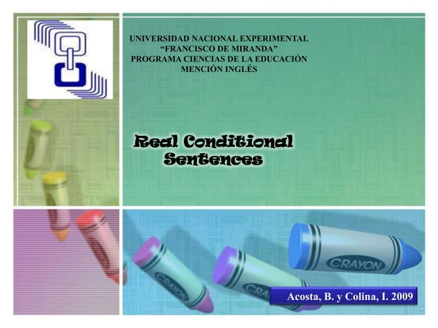 Real Conditional | PPT