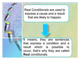 Real Conditional | PPTX