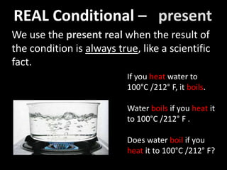 Real conditional type 1 | PPT
