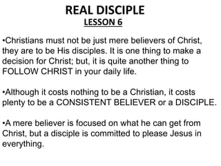REAL DISCIPLE.pptx
