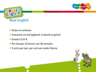 Real english presentatie | PPTX | Educational Assessment | Education