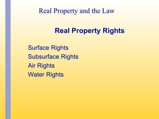 PPT for Elements That Effect Real Estate | PPT