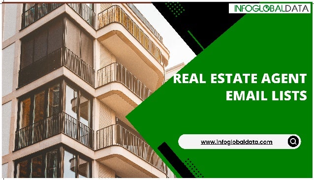 Real Estate Agent Email Lists | PDF