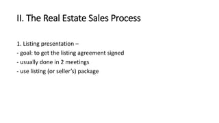 Real Estate Brokerage.pptx | Real Estate Industry | Industries
