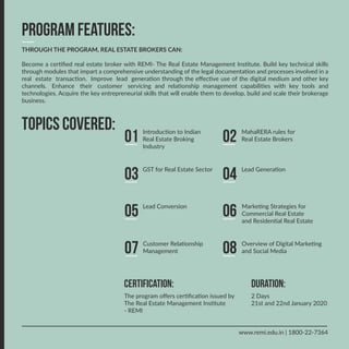 Real estate broker brochure 2020 | PDF