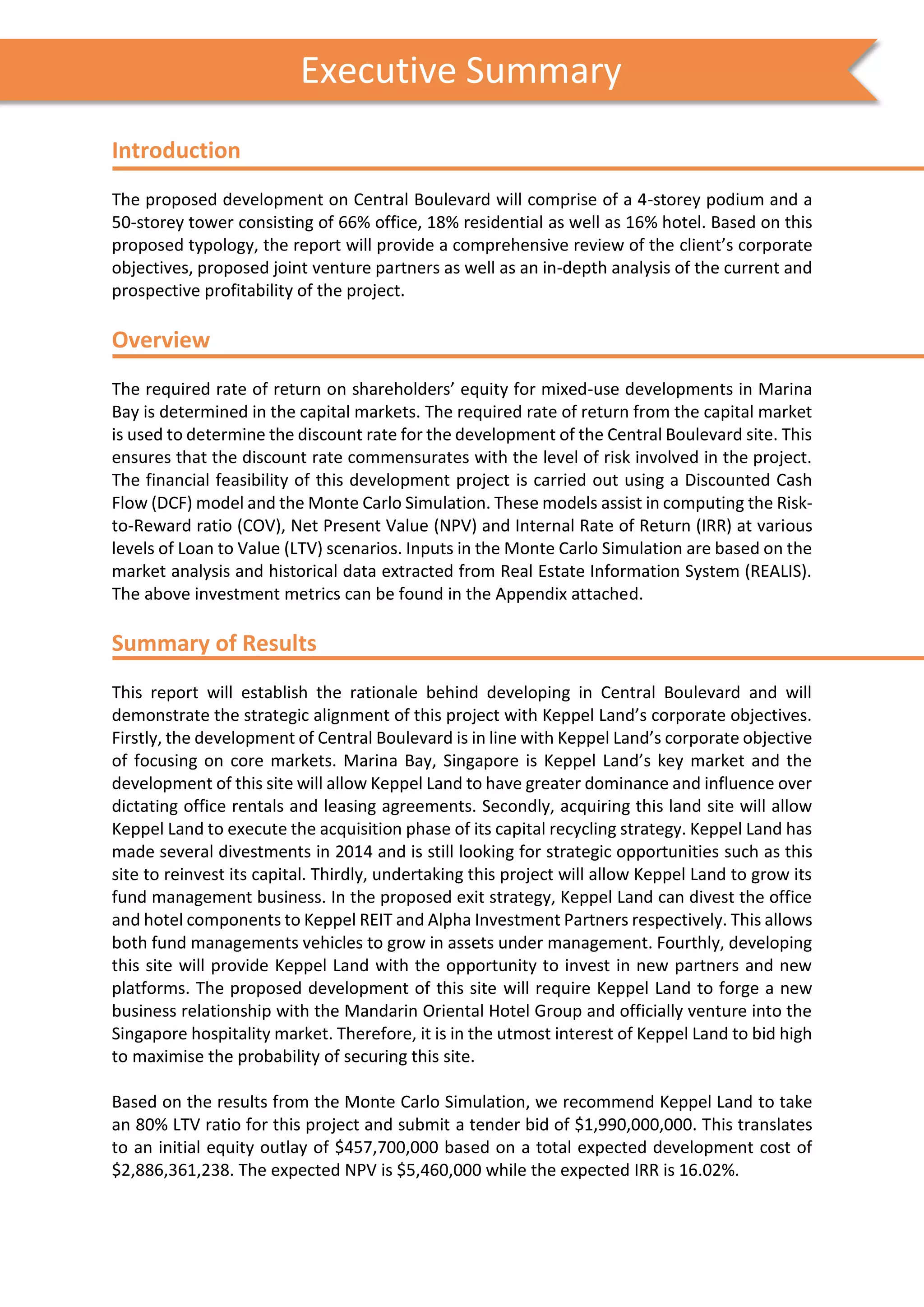 Real Estate Development | PDF