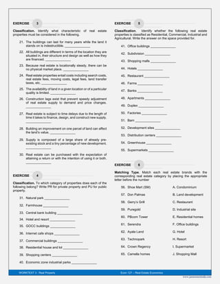 Real Estate Economics Worktext | PDF
