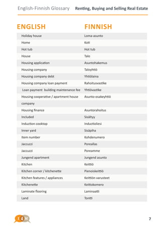Real estate glossary eng fin | PDF