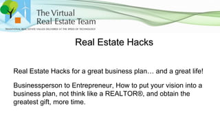 Real estate Hacks | PPSX | Career Advice | Careers