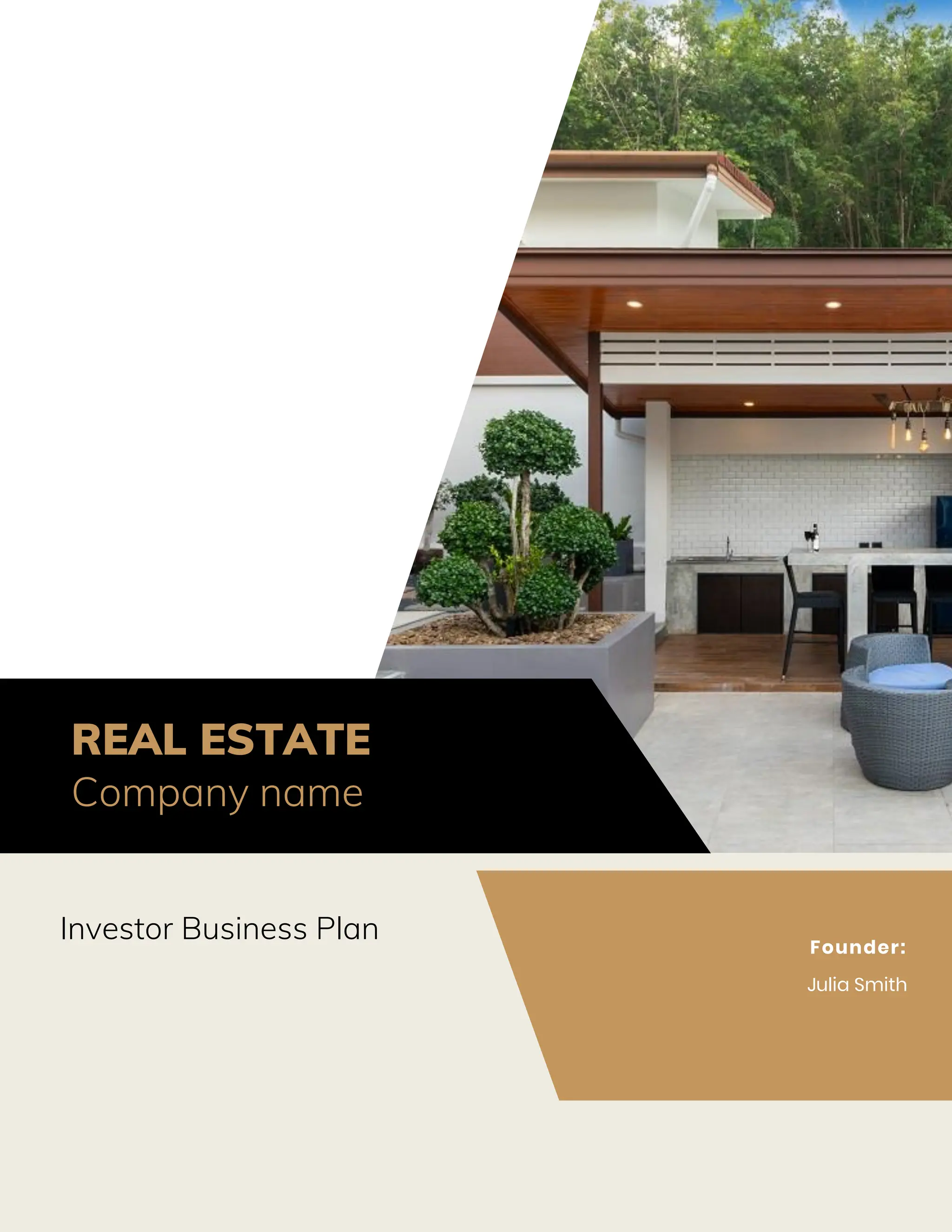 REAL ESTATE | Investor Business Plan (Sample)) | PDF