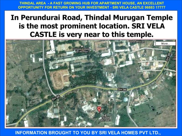 Real estate in perundurai road facts | PPT