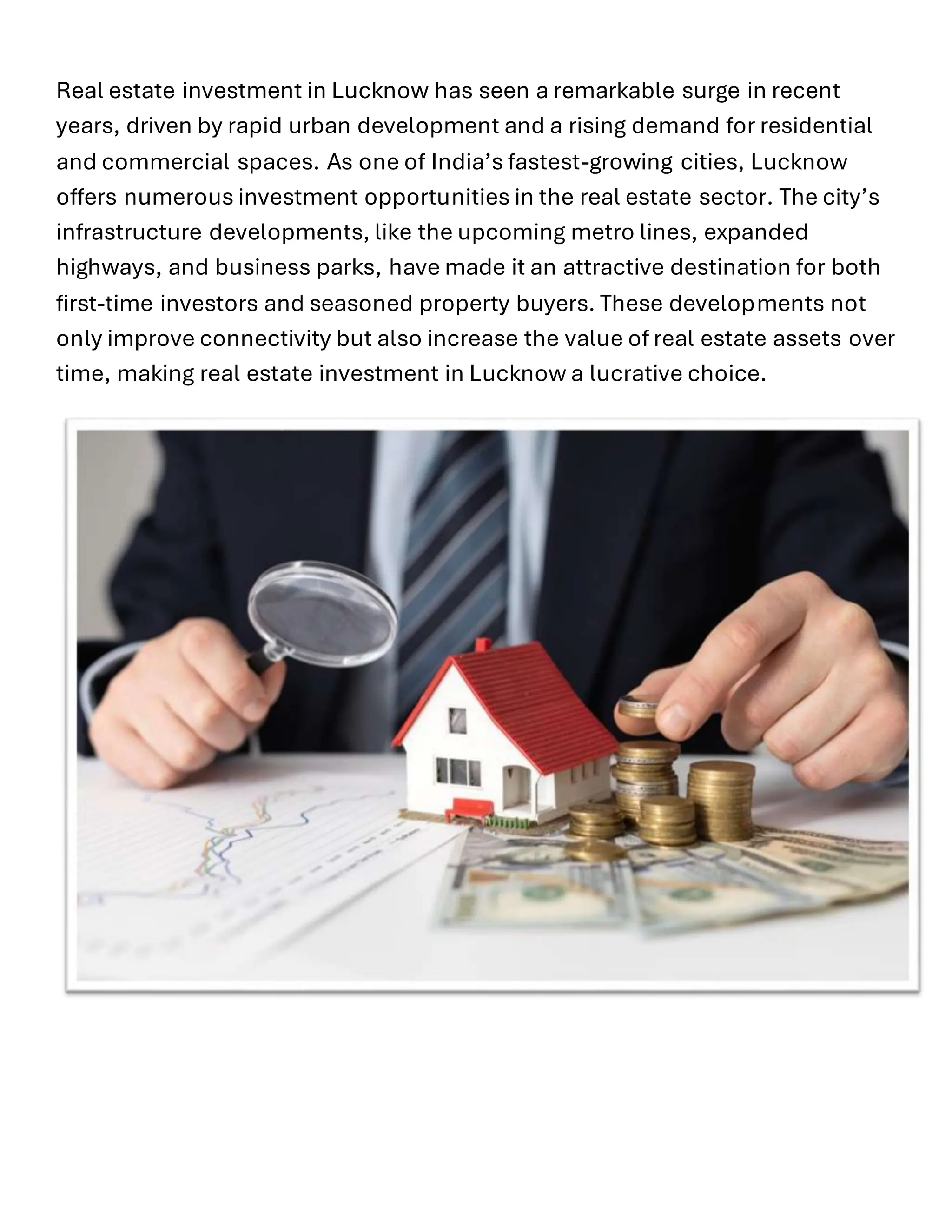 Real Estate Investment Opportunities in Lucknow: A Growing Market with ...