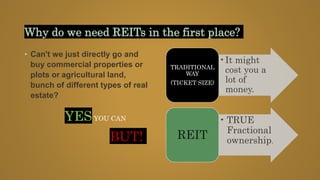 Real Estate Investment Trust (REIT).pptx