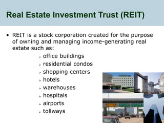 Real_Estate_Investment_Trusts.ppt