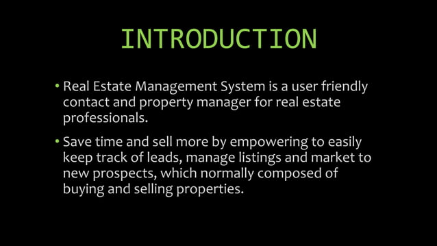 UML Diagrams for Real estate management system | PPTX