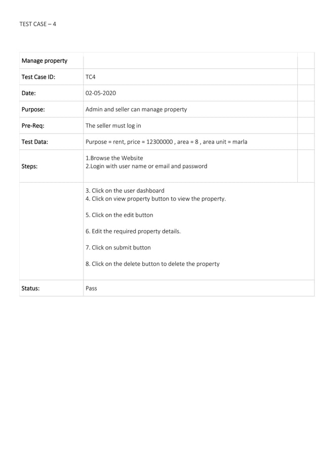 Real estate management system | PDF