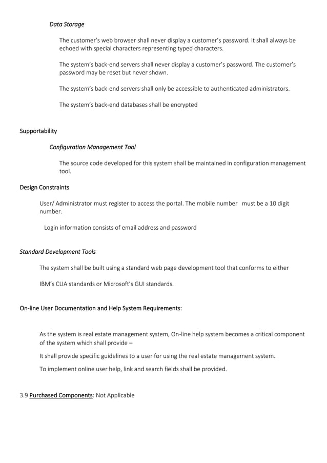 Real estate management system | PDF