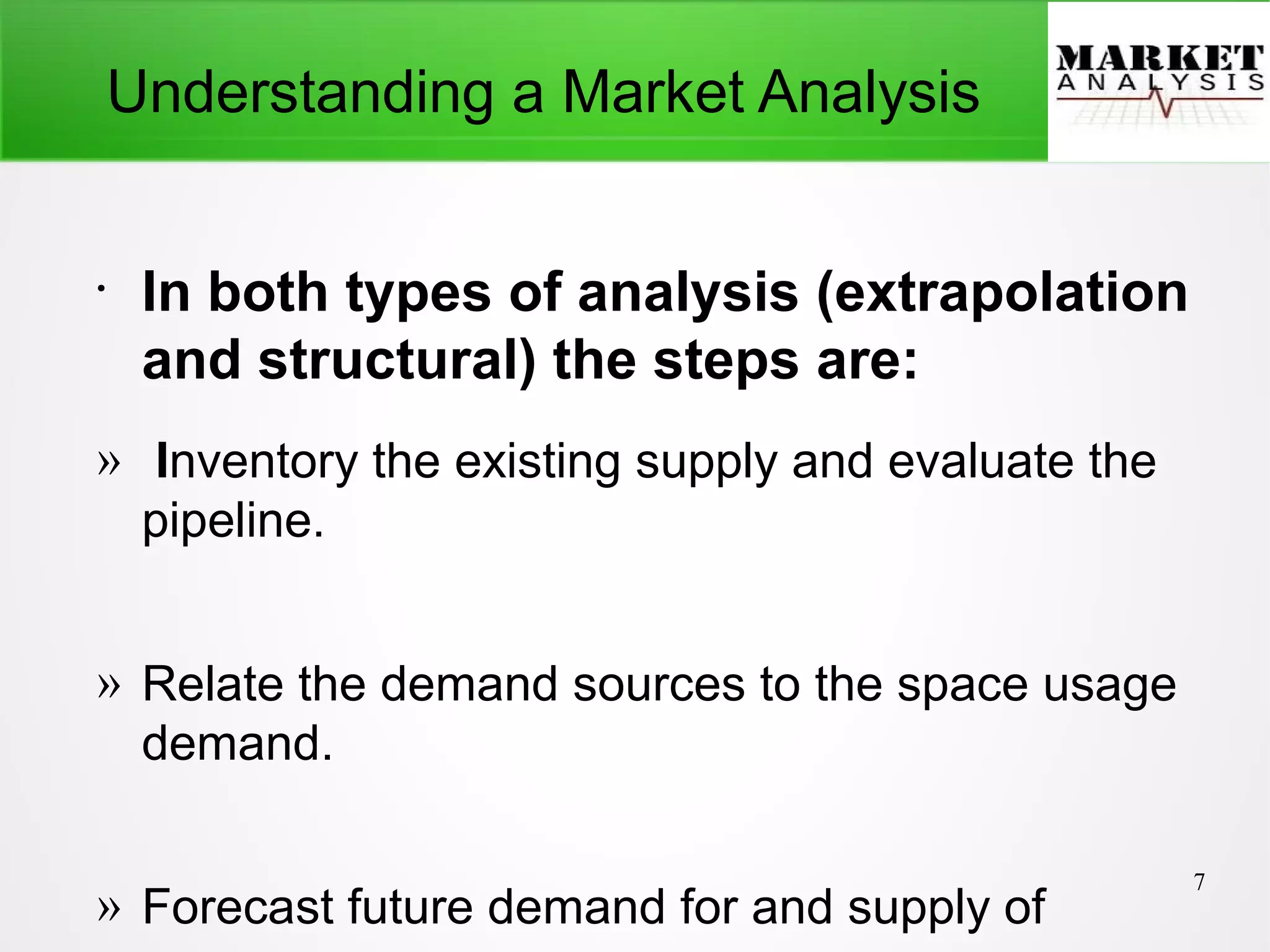 Real estate market analysis overview | PPT
