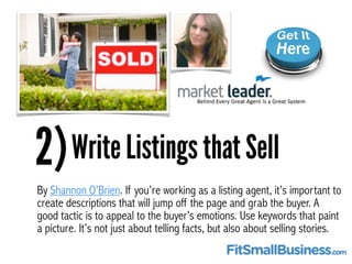 25 Real Estate Marketing Ideas The Pro's Use | PDF