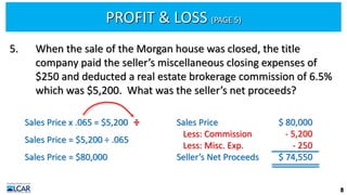 Real Estate Math Concepts | PPT