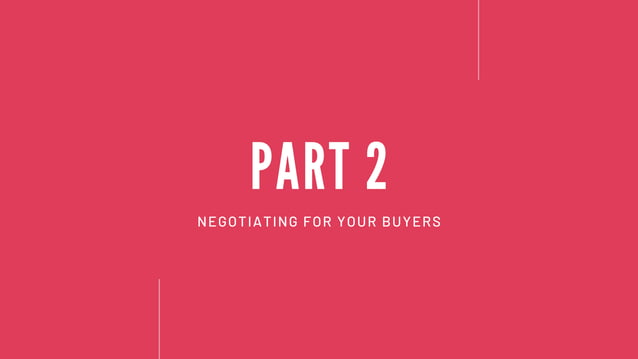 Real estate negotiations | PPT