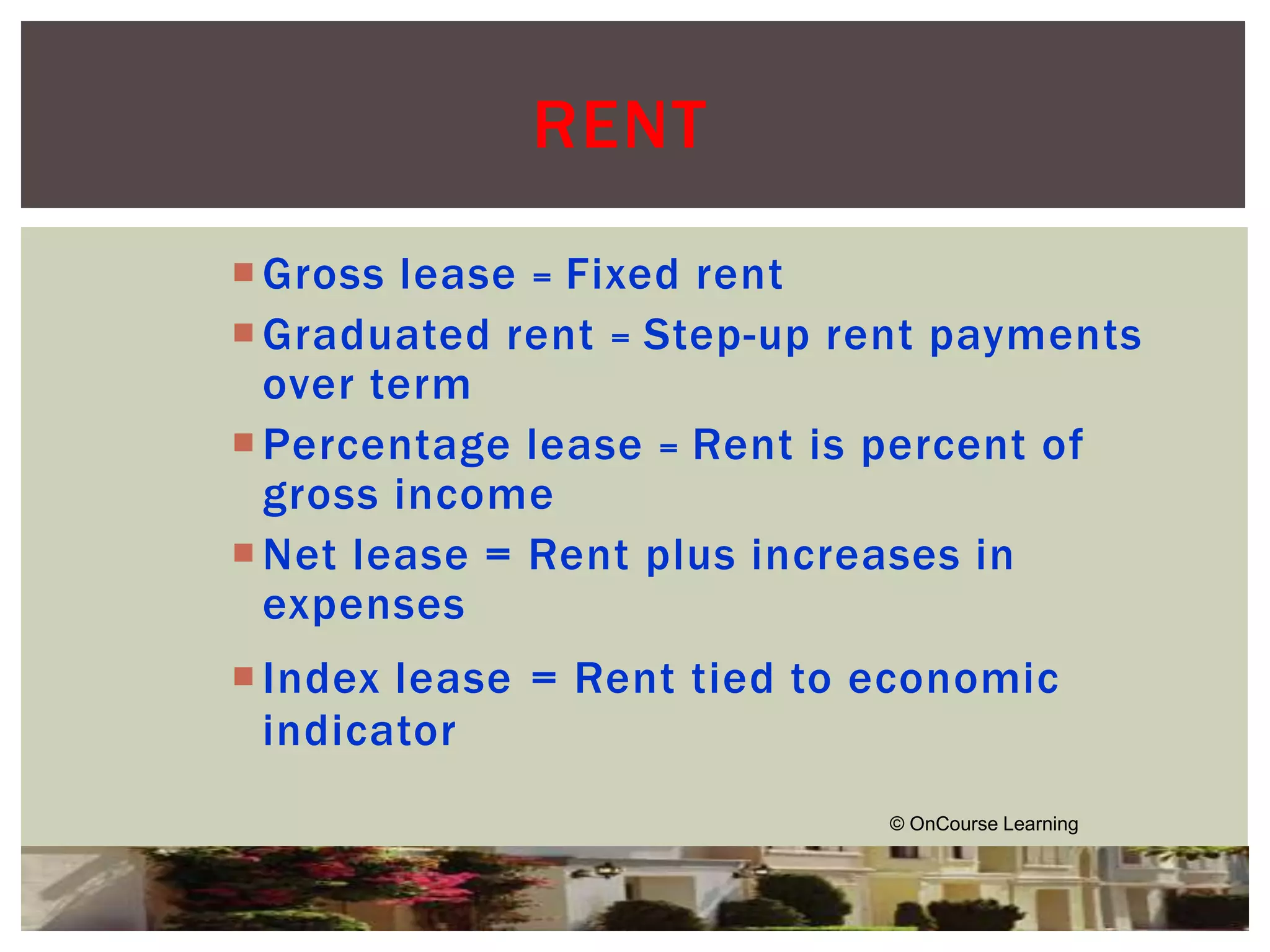 Real estate principles_powerpoint_for_chapter_17 | PPTX