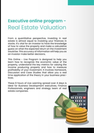 Real Estate Property Valuation Online Certificate Course | REMI | PDF