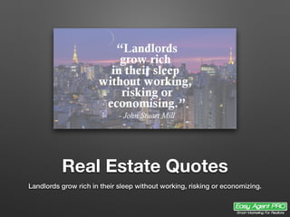 25+ Perfect Real Estate Quotes For Agents, Investors, and Brokers | PPT