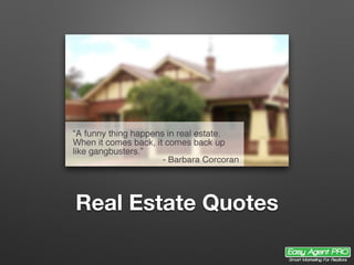 25+ Perfect Real Estate Quotes For Agents, Investors, and Brokers | PPT
