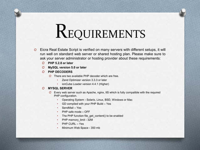 Real estate script by eicra soft | PPT