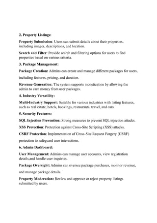 INTRODUCTION REAL ESTATE SYSTEM SOFTWARE | PDF