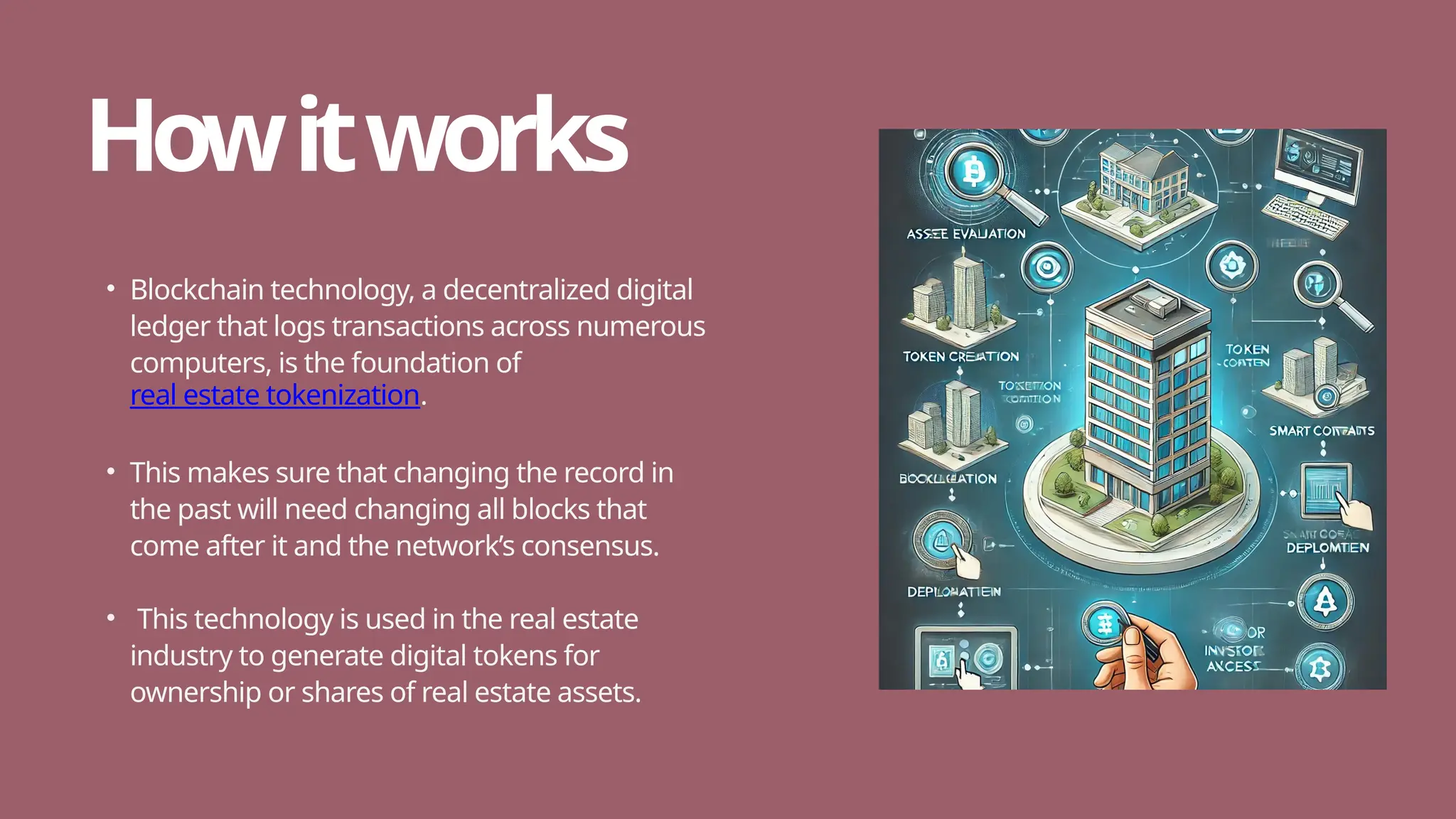 REAL ESTATE TOKENIZATION AND THEIR TYPES | PPTX