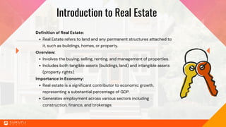 Real Estate Basic Training Module for Sukunj Realty | PDF